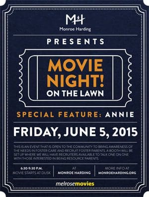 MH-15-004-Movie-Night-V2-ANNIE | Monroe Harding | Nashville Foster Care ...